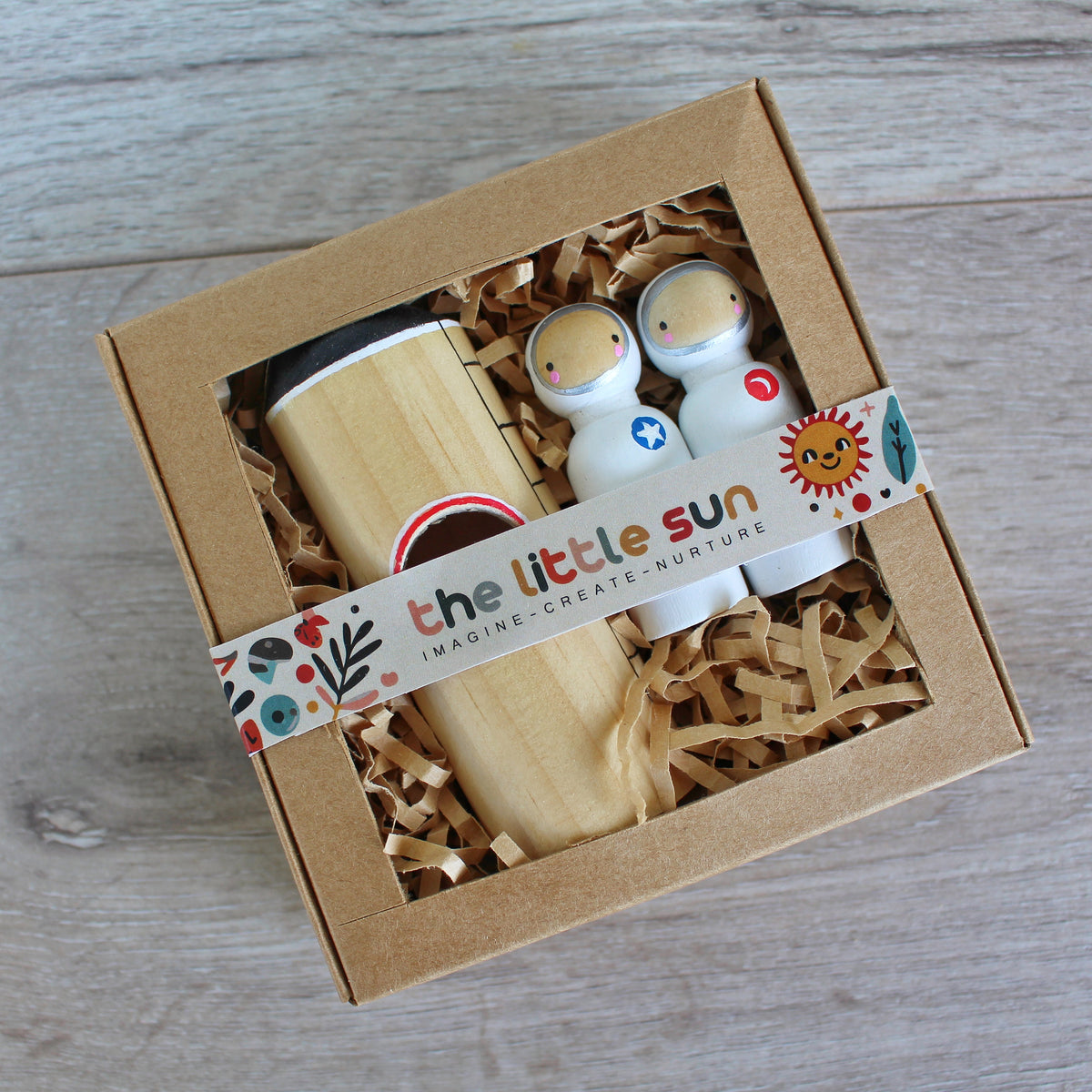 Moon Landing Peg & Play Set – The Little Sun Australia